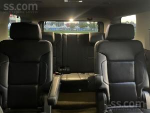 Melns Chevrolet Tahoe 2015 Rīga, ar dzinēja tilpumu 5.30 L un nobraukumu 172 tūkst. km par 15000 €, foto 30 vietnē AUTOMOTO.COM.LV