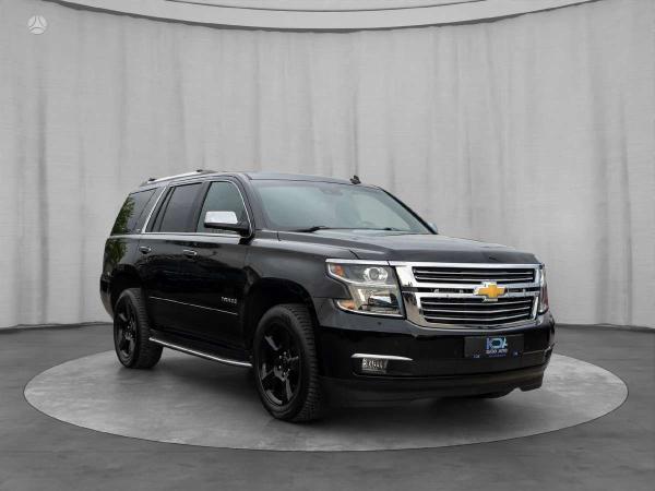 Melns Chevrolet Tahoe 2016 Marijampole, ar dzinēja tilpumu 5.33 L un nobraukumu 130 tūkst. km par 34450 €, foto 1 vietnē AUTOMOTO.COM.LV