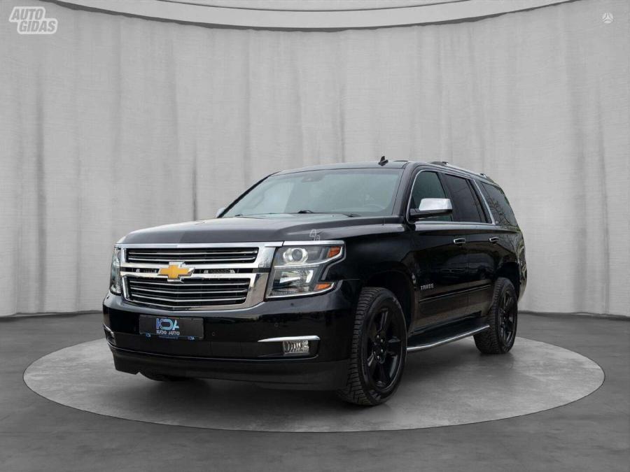 Melns Chevrolet Tahoe 2016 Marijampole, ar dzinēja tilpumu 5.30 L un nobraukumu 130 tūkst. km par 34450 €, foto 2 vietnē AUTOMOTO.COM.LV