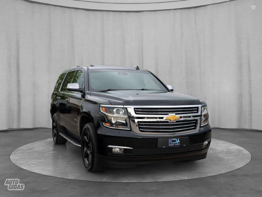 Melns Chevrolet Tahoe 2016 Marijampole, ar dzinēja tilpumu 5.30 L un nobraukumu 130 tūkst. km par 34450 €, foto 3 vietnē AUTOMOTO.COM.LV