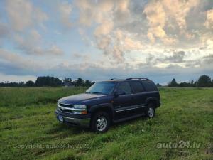 Blue Chevrolet Tahoe 2002 in Tallinn, with an engine capacity of 5.30 L and mileage of 0 thousand km for 3800 €, photo  on AUTOMOTO.COM.LV