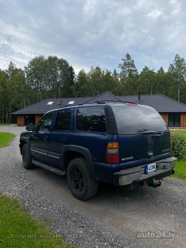 Zils Chevrolet Tahoe 2002 Tallina, ar dzinēja tilpumu 5.30 L un nobraukumu 0 tūkst. km par 4800 €, foto 6 vietnē AUTOMOTO.COM.LV