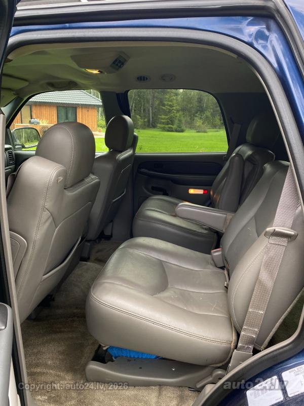 Zils Chevrolet Tahoe 2002 Tallina, ar dzinēja tilpumu 5.30 L un nobraukumu 0 tūkst. km par 4800 €, foto 9 vietnē AUTOMOTO.COM.LV