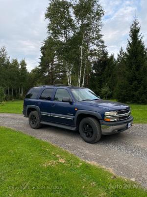 Zils Chevrolet Tahoe 2002 Tallina, ar dzinēja tilpumu 5.30 L un nobraukumu 0 tūkst. km par 4800 €, foto 1 vietnē AUTOMOTO.COM.LV