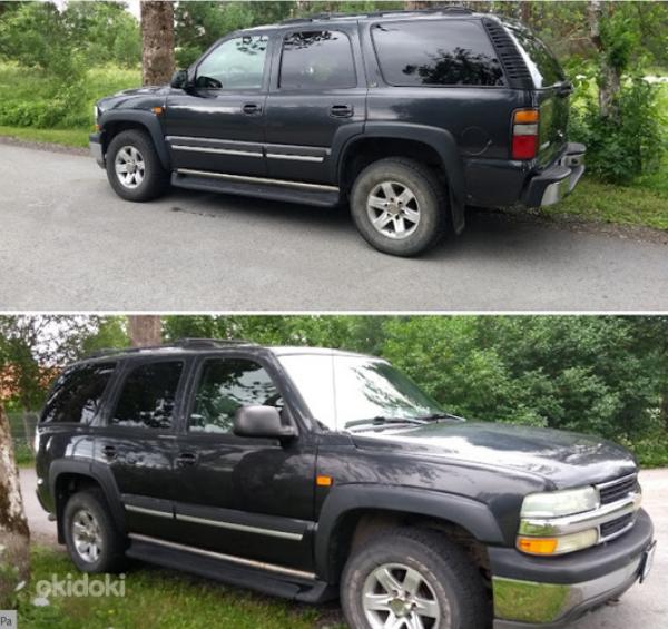 Chevrolet Tahoe 2004 in Tallinn, with an engine capacity of 5.30 L and mileage of 0 thousand km for 4200 €, photo 1 on AUTOMOTO.COM.LV