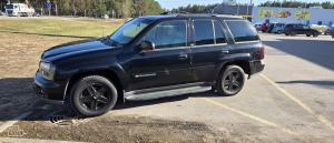 Black Chevrolet TrailBlazer 2003 in Utena, with an engine capacity of 4.20 L and mileage of 300 thousand km for 5999 €, photo 8 on AUTOMOTO.COM.LV