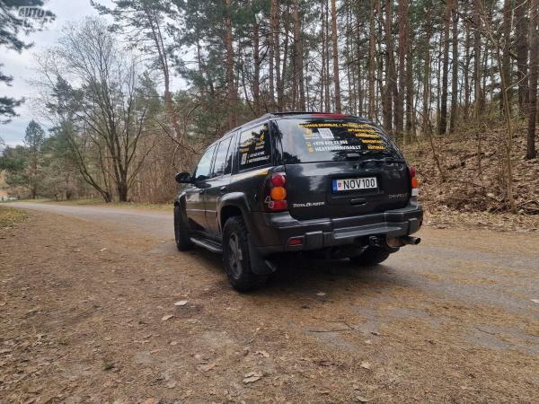 Melns Chevrolet TrailBlazer 2003 Viļņa, ar dzinēja tilpumu 4.20 L un nobraukumu 350 tūkst. km par 3500 €, foto 8 vietnē AUTOMOTO.COM.LV