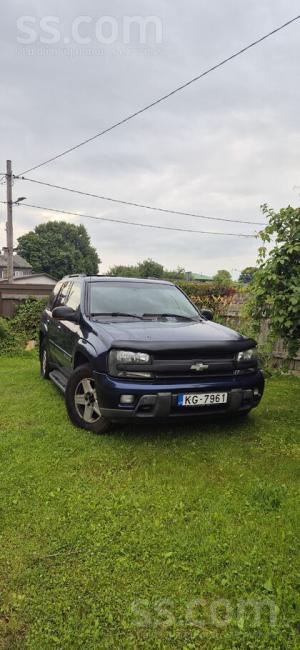 Zils Chevrolet TrailBlazer 2002 Ventspils, ar dzinēja tilpumu 4.20 L un nobraukumu 0 tūkst. km par 1200 €, foto  vietnē AUTOMOTO.COM.LV