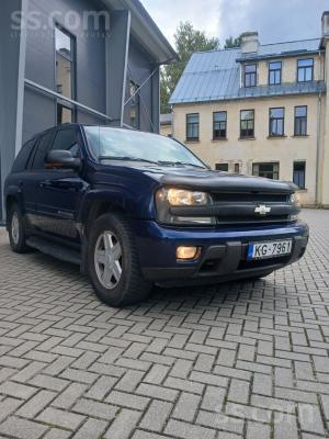 Zils Chevrolet TrailBlazer 2002 Talsi, ar dzinēja tilpumu 4.20 L un nobraukumu 337 tūkst. km par 2900 €, foto 8 vietnē AUTOMOTO.COM.LV