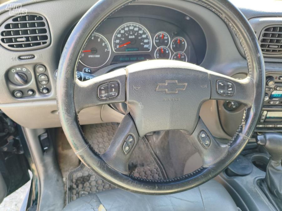 Chevrolet TrailBlazer 2005 Telšiai, ar dzinēja tilpumu 4.20 L un nobraukumu 355 tūkst. km par 1999 €, foto 17 vietnē AUTOMOTO.COM.LV