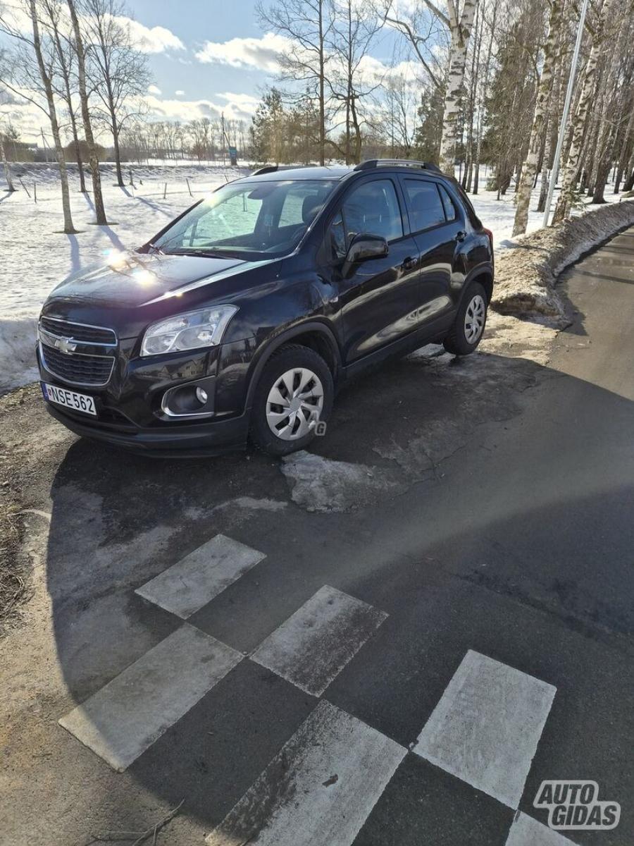 Black Chevrolet Trax 2014 in Siauliai, with an engine capacity of 1.60 L and mileage of 186 thousand km for 6500 €, photo 1 on AUTOMOTO.COM.LV