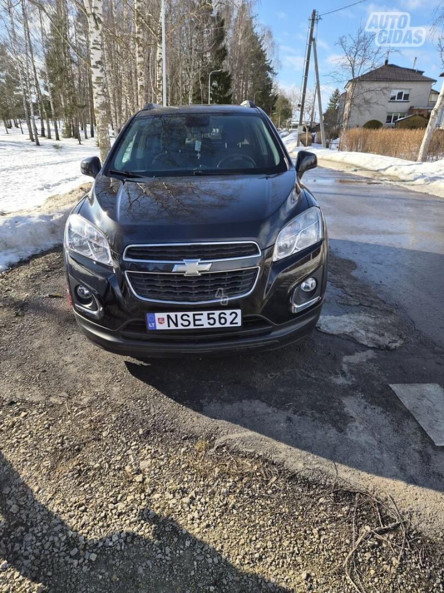 Black Chevrolet Trax 2014 in Siauliai, with an engine capacity of 1.60 L and mileage of 186 thousand km for 6500 €, photo 4 on AUTOMOTO.COM.LV
