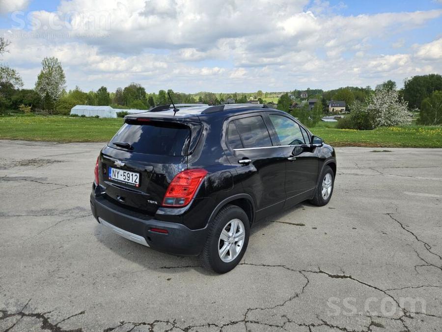 Черный Шевроле Trax 2014 в Рига, объемом двигателя 1.70 л и пробегом 193 тыс. км за 4900 €, фото 5 на AUTOMOTO.COM.LV