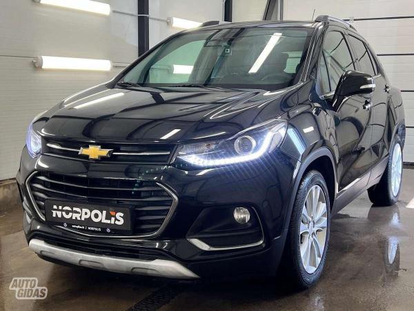 Melns Chevrolet Trax 2017 Aukštieji Rusokai, ar dzinēja tilpumu 1.60 L un nobraukumu 231 tūkst. km par 8200 €, foto 1 vietnē AUTOMOTO.COM.LV