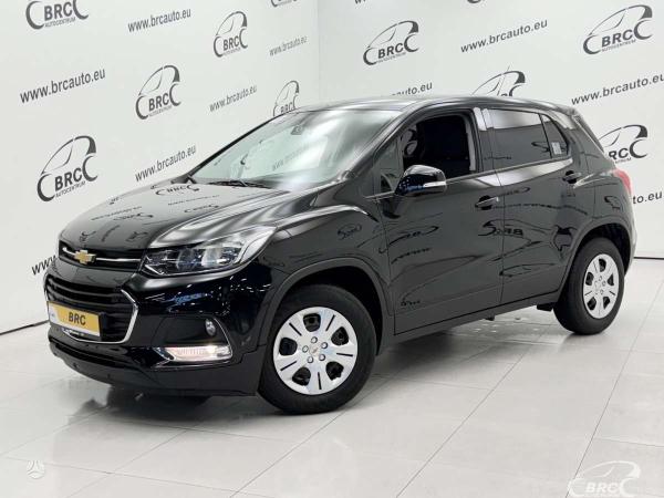 Black Chevrolet Trax 2020 in Vilnius, with an engine capacity of 1.60 L and mileage of 21 thousand km for 12990 €, photo 1 on AUTOMOTO.COM.LV