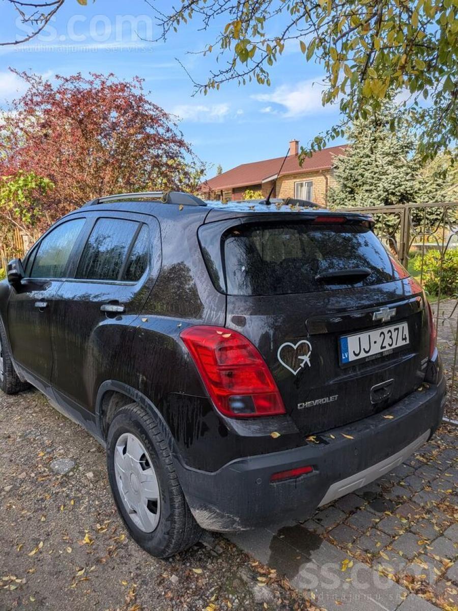 Brūns Chevrolet Trax 2013 Rīga, ar dzinēja tilpumu 1.40 L un nobraukumu 148 tūkst. km par 5450 €, foto 1 vietnē AUTOMOTO.COM.LV