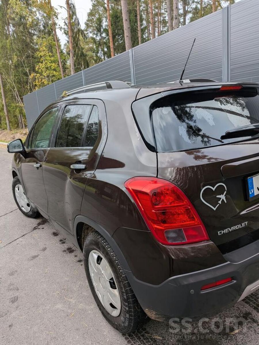 Brūns Chevrolet Trax 2013 Rīga, ar dzinēja tilpumu 1.40 L un nobraukumu 148 tūkst. km par 5450 €, foto 9 vietnē AUTOMOTO.COM.LV