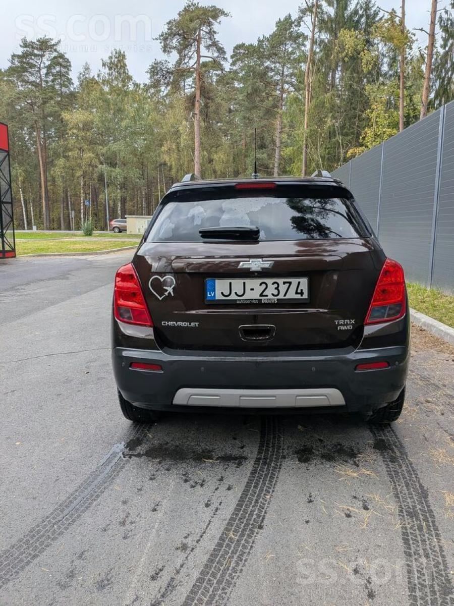Brūns Chevrolet Trax 2013 Rīga, ar dzinēja tilpumu 1.40 L un nobraukumu 148 tūkst. km par 5450 €, foto 10 vietnē AUTOMOTO.COM.LV