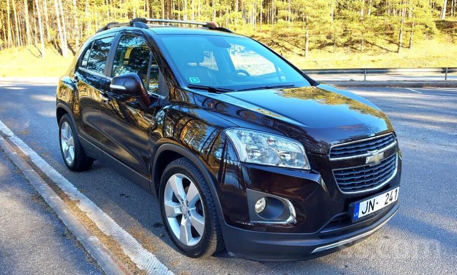 Brūns Chevrolet Trax 2014 Rīga, ar dzinēja tilpumu 1.70 L un nobraukumu 182 tūkst. km par 4800 €, foto 3 vietnē AUTOMOTO.COM.LV