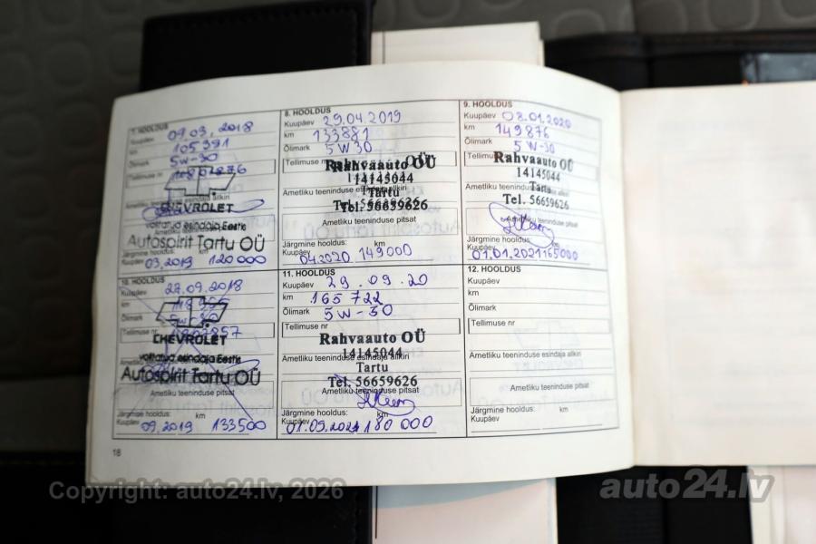 Шевроле Trax 2013 в Таллин, объемом двигателя 1.60 л и пробегом 268 тыс. км за 2799 €, фото 9 на AUTOMOTO.COM.LV