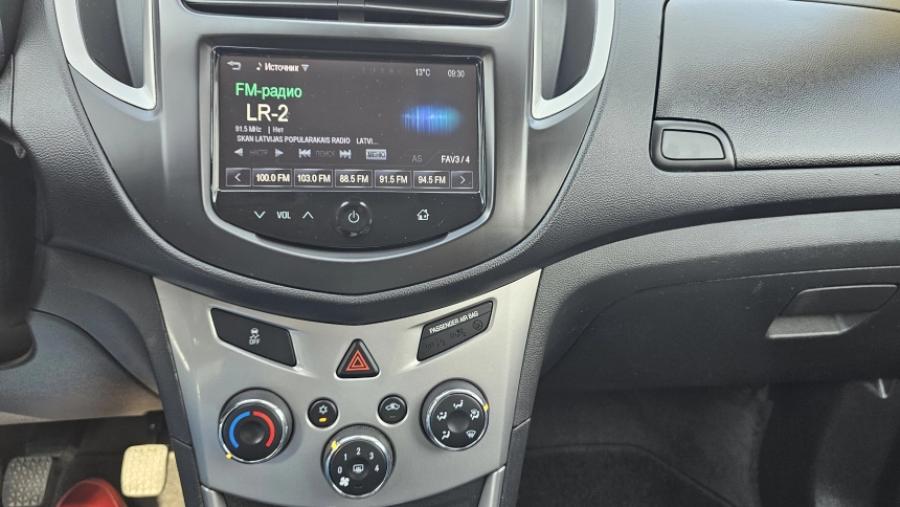 Chevrolet Trax 2014 in Riga, with an engine capacity of 1.70 L and mileage of 228 thousand km for 5950 €, photo 18 on AUTOMOTO.COM.LV