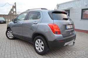 Pelēks Chevrolet Trax 2014 Ventspils, ar dzinēja tilpumu 1.40 L un nobraukumu 224 tūkst. km par 5550 €, foto 2 vietnē AUTOMOTO.COM.LV