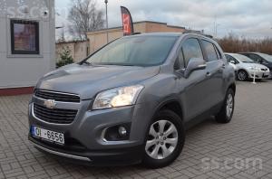 Pelēks Chevrolet Trax 2014 Ventspils, ar dzinēja tilpumu 1.40 L un nobraukumu 224 tūkst. km par 5550 €, foto 3 vietnē AUTOMOTO.COM.LV