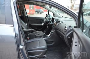 Pelēks Chevrolet Trax 2014 Ventspils, ar dzinēja tilpumu 1.40 L un nobraukumu 224 tūkst. km par 5550 €, foto 7 vietnē AUTOMOTO.COM.LV