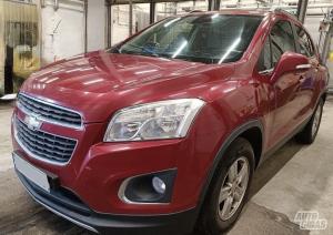 Red Chevrolet Trax 2013 in Kaunas, with an engine capacity of 1.40 L and mileage of 290 thousand km for 3300 €, photo 3 on AUTOMOTO.COM.LV