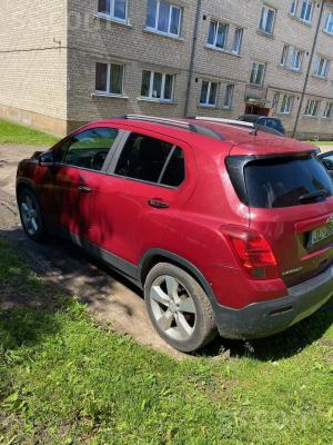 Red Chevrolet Trax 2013 in Riga, with an engine capacity of 1.40 L and mileage of 234 thousand km for 5550 €, photo 7 on AUTOMOTO.COM.LV