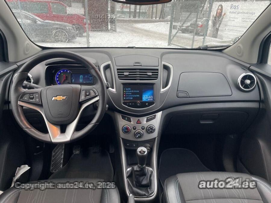 Chevrolet Trax 2013 Tallina, ar dzinēja tilpumu 1.60 L un nobraukumu 163 tūkst. km par 4990 €, foto 8 vietnē AUTOMOTO.COM.LV