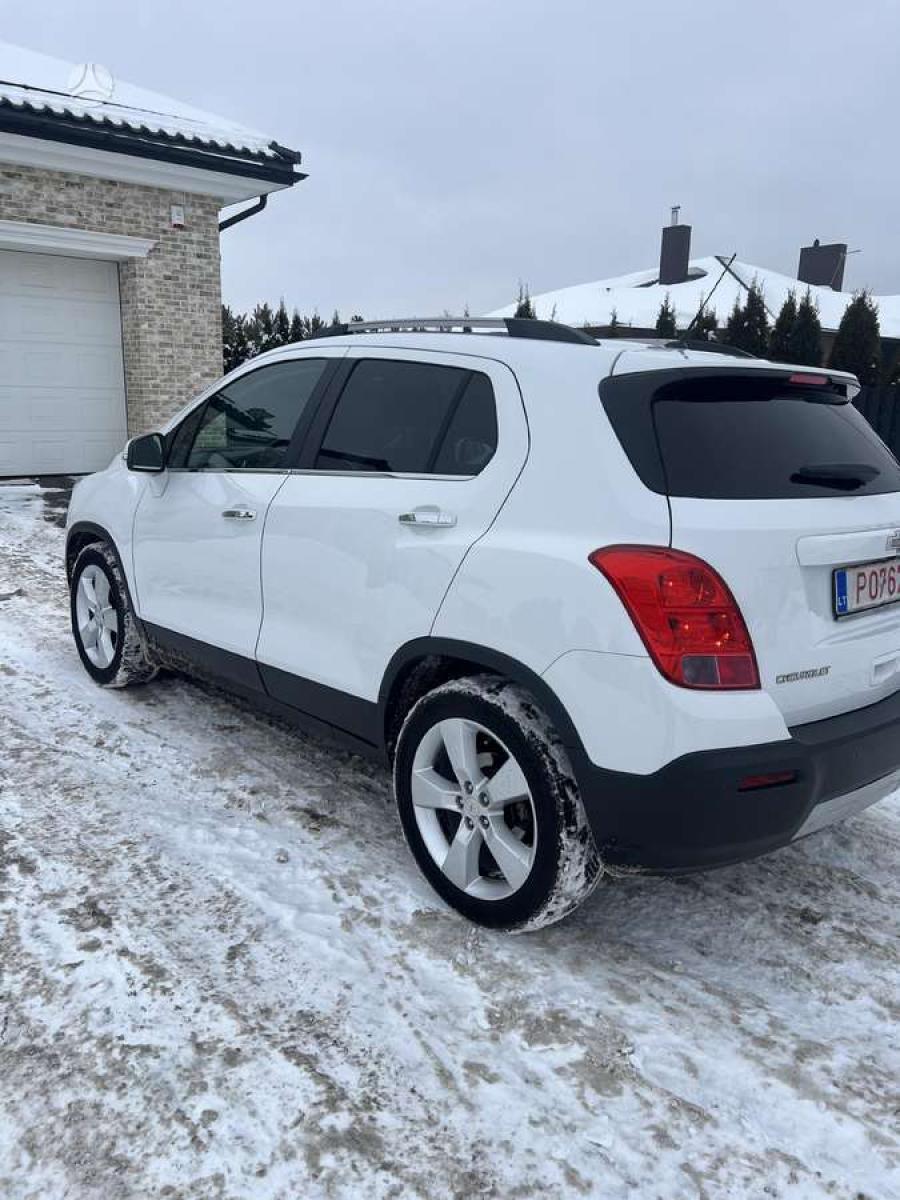 Balts Chevrolet Trax 2013 Panevēža, ar dzinēja tilpumu 1.69 L un nobraukumu 224 tūkst. km par 5200 €, foto 6 vietnē AUTOMOTO.COM.LV