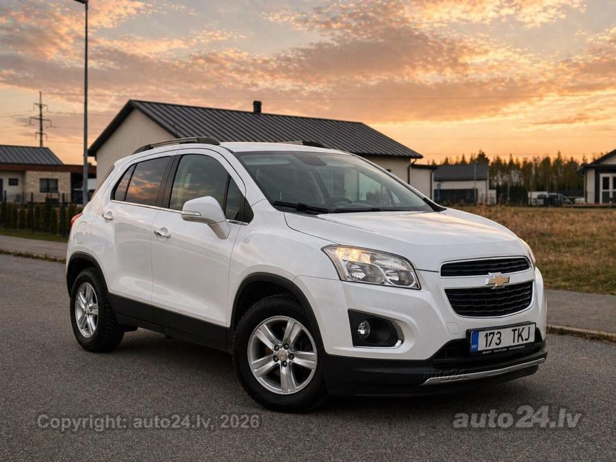 Balts Chevrolet Trax 2013 Tartu, ar dzinēja tilpumu 1.40 L un nobraukumu 176 tūkst. km par 5590 €, foto 1 vietnē AUTOMOTO.COM.LV
