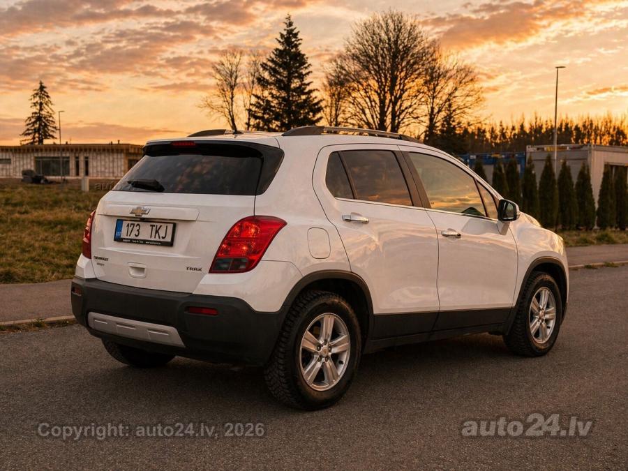 Balts Chevrolet Trax 2013 Tartu, ar dzinēja tilpumu 1.40 L un nobraukumu 176 tūkst. km par 5590 €, foto 5 vietnē AUTOMOTO.COM.LV