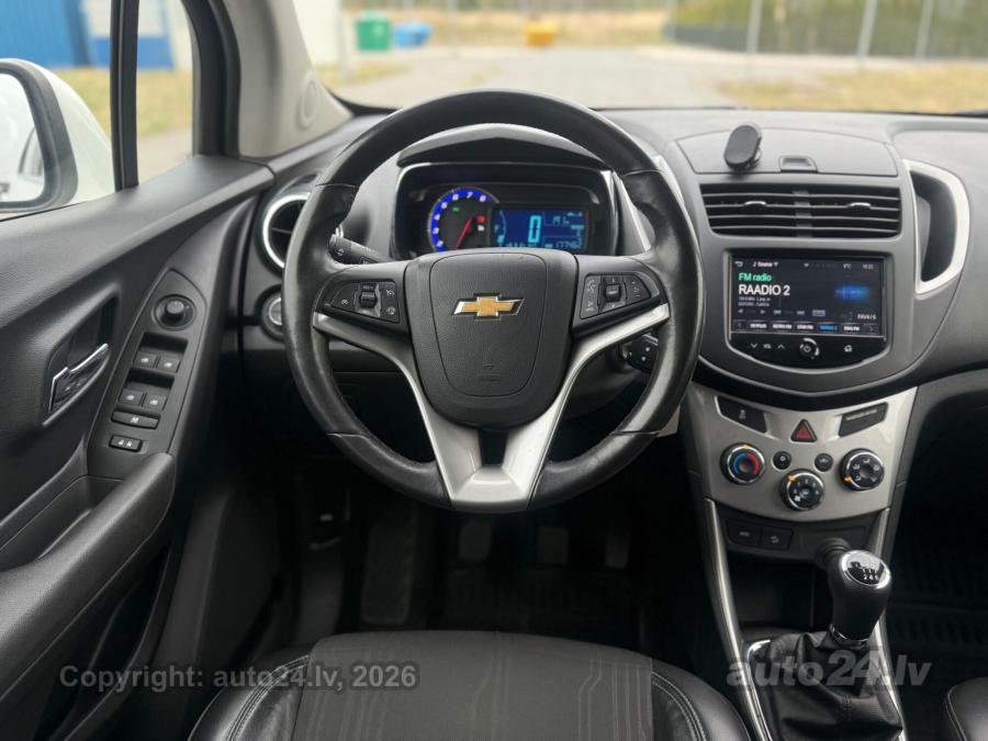 Balts Chevrolet Trax 2013 Tartu, ar dzinēja tilpumu 1.40 L un nobraukumu 176 tūkst. km par 5590 €, foto 6 vietnē AUTOMOTO.COM.LV