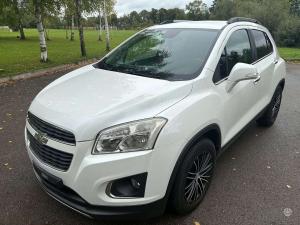 Balts Chevrolet Trax 2014 Panevēža, ar dzinēja tilpumu 1.70 L un nobraukumu 232 tūkst. km par 6200 €, foto  vietnē AUTOMOTO.COM.LV