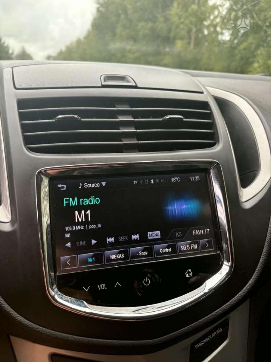 Balts Chevrolet Trax 2014 Panevēža, ar dzinēja tilpumu 1.70 L un nobraukumu 232 tūkst. km par 6200 €, foto 9 vietnē AUTOMOTO.COM.LV