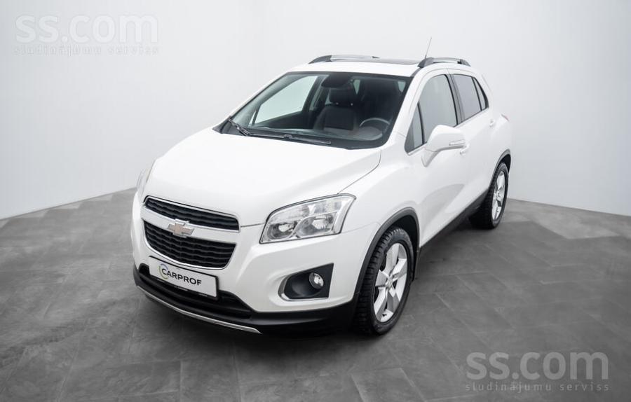 White Chevrolet Trax 2013 in Tallinn, with an engine capacity of 1.40 L and mileage of 181 thousand km for 7999 €, photo 1 on AUTOMOTO.COM.LV