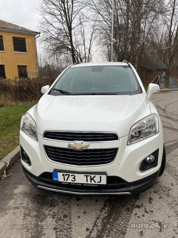 Balts Chevrolet Trax 2013 Tallina, ar dzinēja tilpumu 1.40 L un nobraukumu 177 tūkst. km par 6000 €, foto 1 vietnē AUTOMOTO.COM.LV