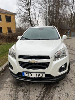 White Chevrolet Trax 2013 in Tallinn, with an engine capacity of 1.40 L and mileage of 177 thousand km for 6000 €, photo  on AUTOMOTO.COM.LV