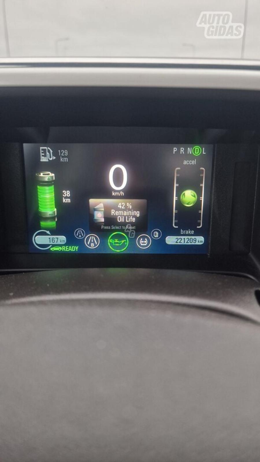 Blue Chevrolet Volt 2013 in Siauliai, with an engine capacity of 1.40 L and mileage of 221 thousand km for 5800 €, photo 14 on AUTOMOTO.COM.LV
