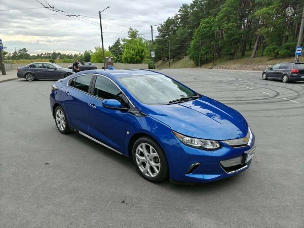 Zils Chevrolet Volt 2017 Kauņa, ar dzinēja tilpumu 1.49 L un nobraukumu 94 tūkst. km par 11300 €, foto 1 vietnē AUTOMOTO.COM.LV
