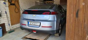 Zils Chevrolet Volt 2015 Viļņa, ar dzinēja tilpumu 0.11 L un nobraukumu 155 tūkst. km par 7300 €, foto  vietnē AUTOMOTO.COM.LV