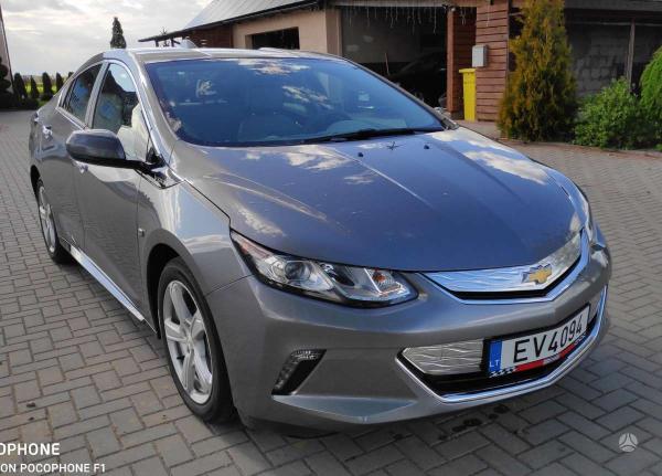 Pelēks Chevrolet Volt 2018 Viļņa, ar dzinēja tilpumu 1.50 L un nobraukumu 140 tūkst. km par 9800 €, foto 1 vietnē AUTOMOTO.COM.LV