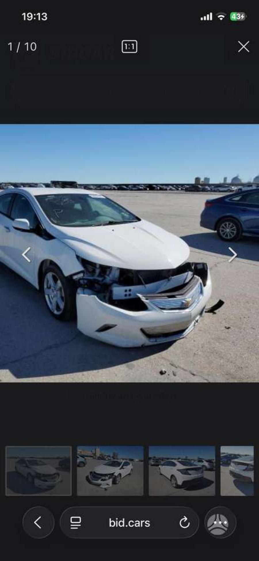 Balts Chevrolet Volt 2018 Viļņa, ar dzinēja tilpumu 1.49 L un nobraukumu 71 tūkst. km par 15800 €, foto 11 vietnē AUTOMOTO.COM.LV