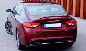 Sarkans Chrysler 200 2015 Kauņa, ar dzinēja tilpumu 3.60 L un nobraukumu 200 tūkst. km par 7999 €, foto 8 vietnē AUTOMOTO.COM.LV