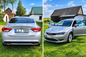 Chrysler 200 2015 Viļņa, ar dzinēja tilpumu 2.40 L un nobraukumu 300 tūkst. km par 5400 €, foto  vietnē AUTOMOTO.COM.LV