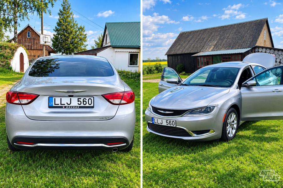 Chrysler 200 2015 Viļņa, ar dzinēja tilpumu 2.40 L un nobraukumu 300 tūkst. km par 5400 €, foto 1 vietnē AUTOMOTO.COM.LV