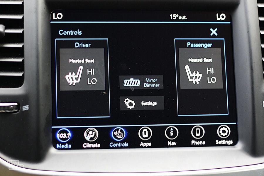 Белый Крайслер 300 2021 в Петрикайчай, объемом двигателя 3.60 л и пробегом 27 тыс. км за 19499 €, фото 12 на AUTOMOTO.COM.LV