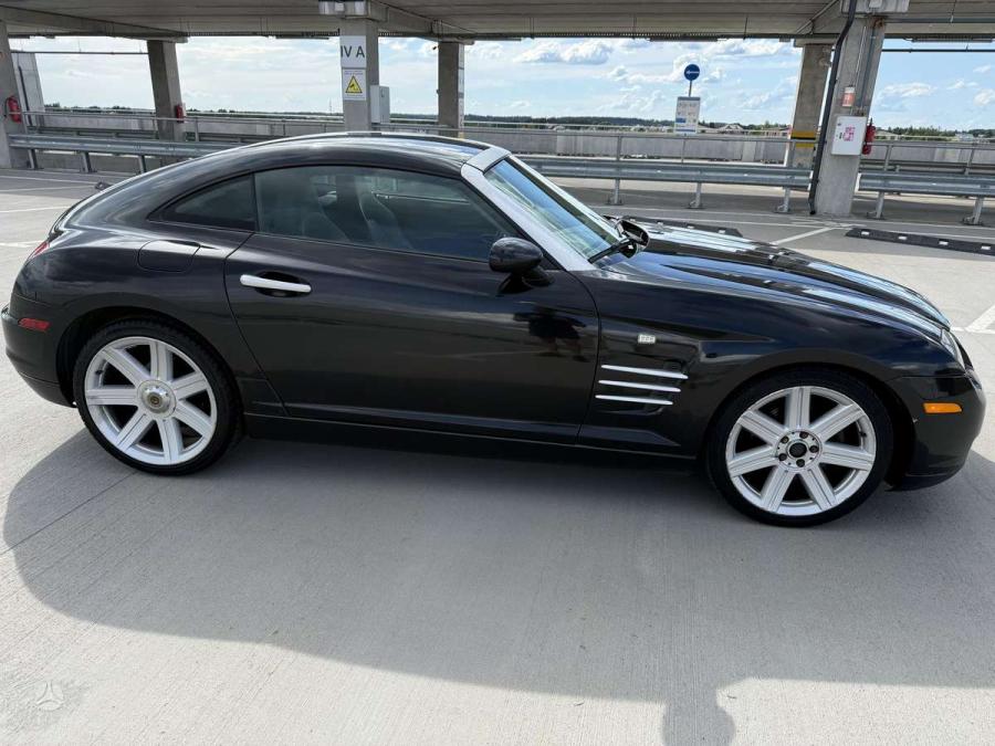 Melns Chrysler Crossfire 2004 Viļņa, ar dzinēja tilpumu 3.20 L un nobraukumu 200 tūkst. km par 1900 €, foto 4 vietnē AUTOMOTO.COM.LV